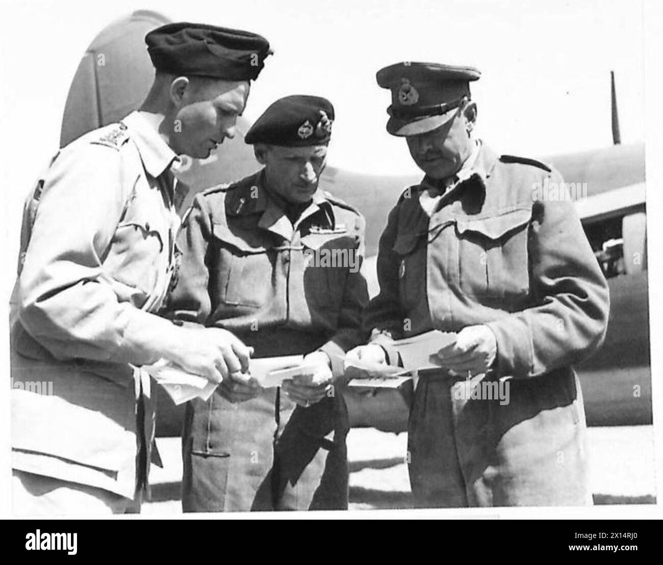 ALLIED COMMANDERS CONFER WITH SUPREME C-IN-C - A new portrait of ...