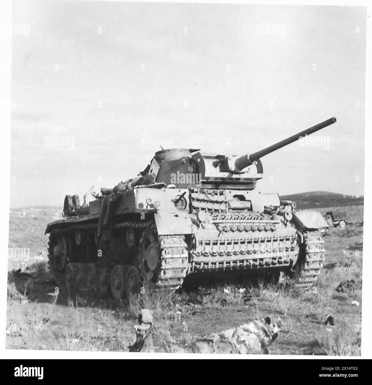 Destroyed german anti tank Cut Out Stock Images & Pictures - Alamy
