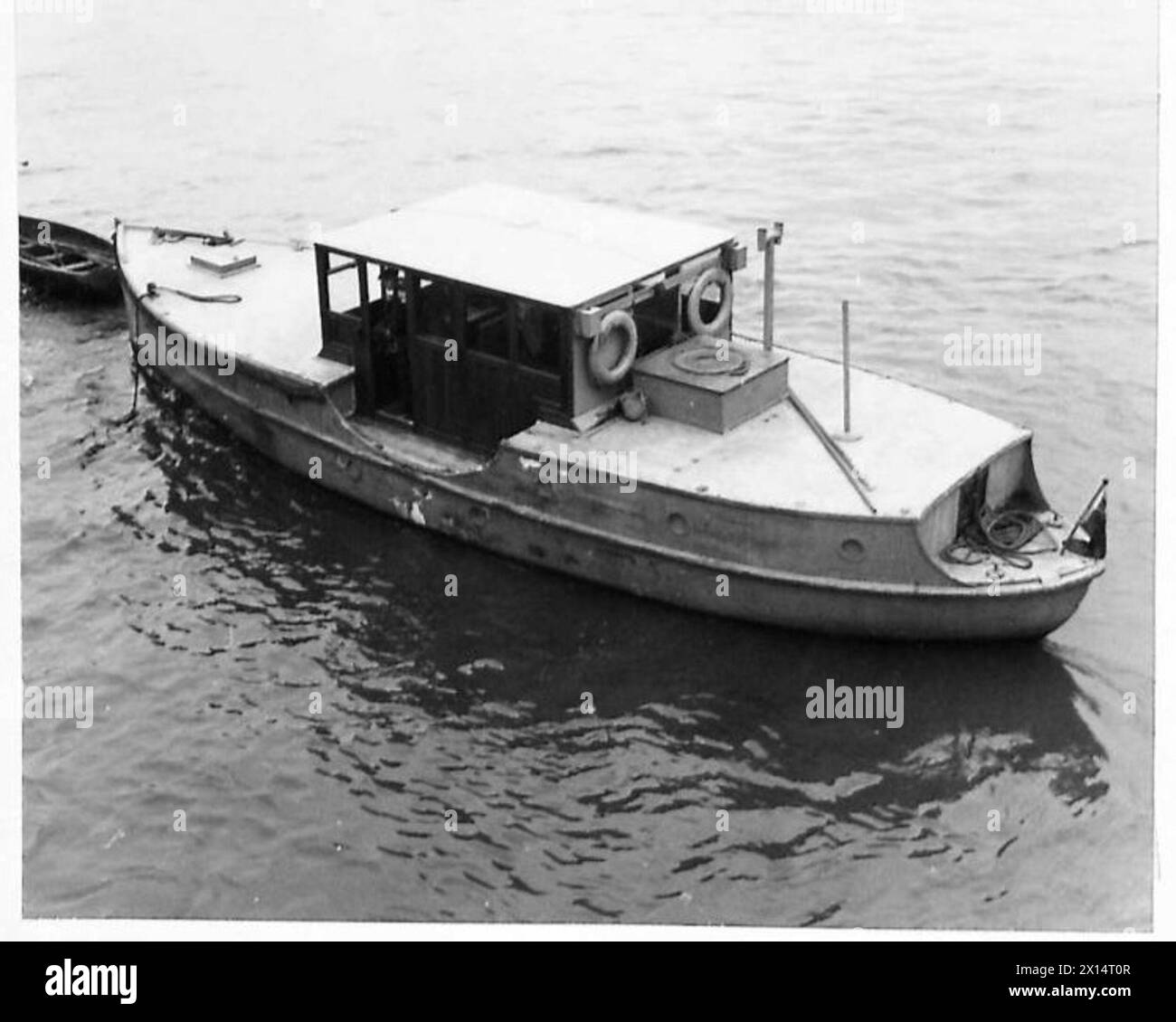 The motor boat 'White Hawk' No. 5, requisitioned for service with the ...