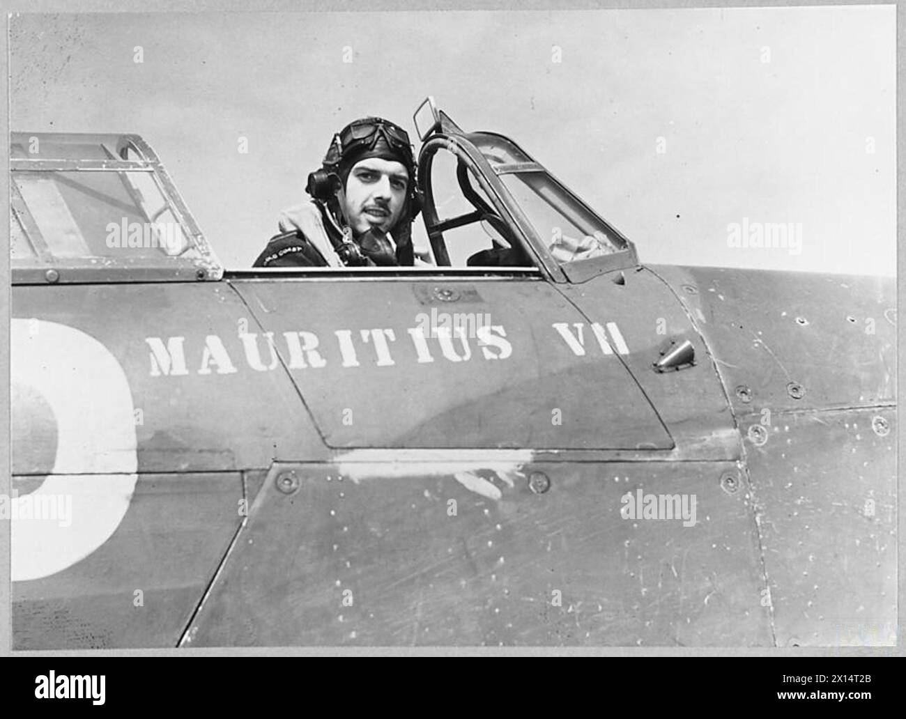 D.F.C. FOR DIEPPE RAID PILOT - Pilot Officer HARRY DAVIES, RAFVR., NO ...
