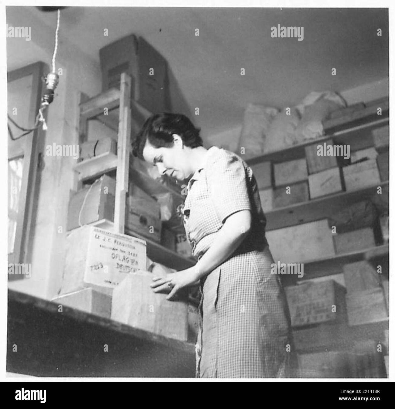 PARCELS FROM THE MIDDLE EAST FOR BRITISH PRISONERS-OF-WAR - The parcel ...