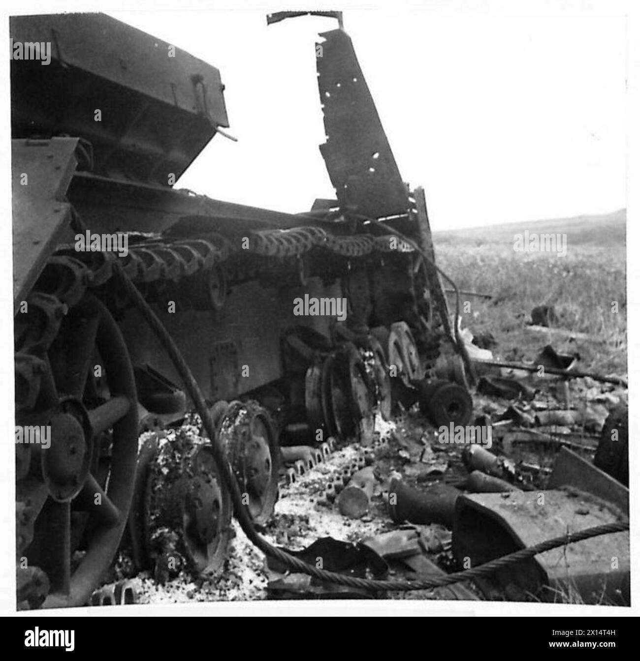 Burnt out tank hi-res stock photography and images - Alamy