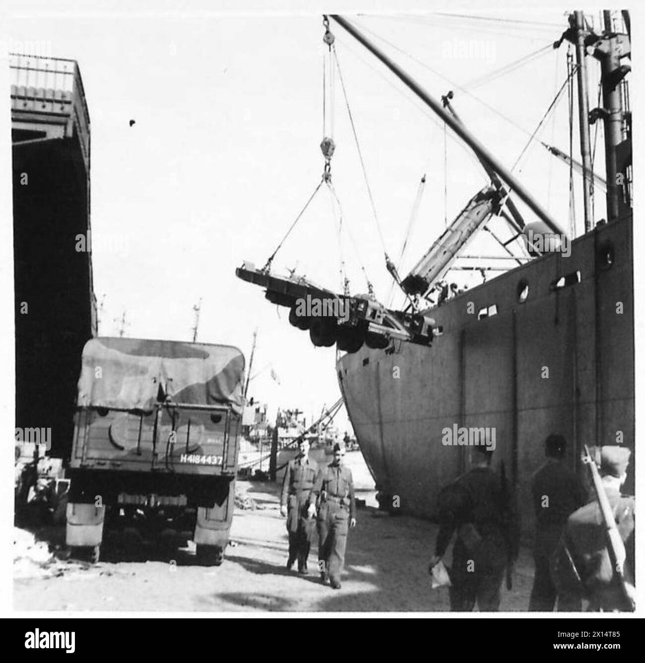 Us navy transportation ship Black and White Stock Photos & Images - Alamy