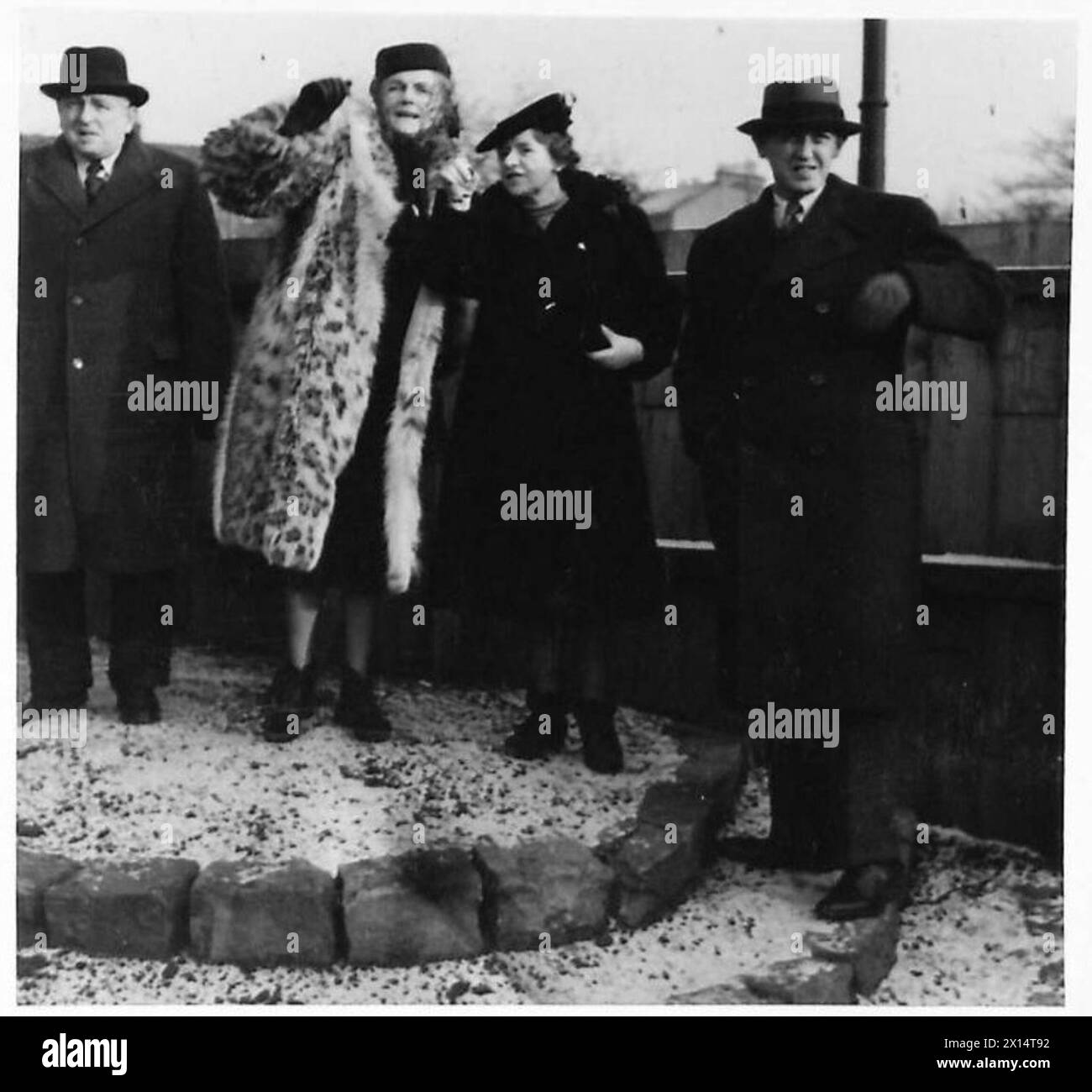 Mr. Churchill visits Glasgow accompanied by Mrs. Churchill, the Lady ...