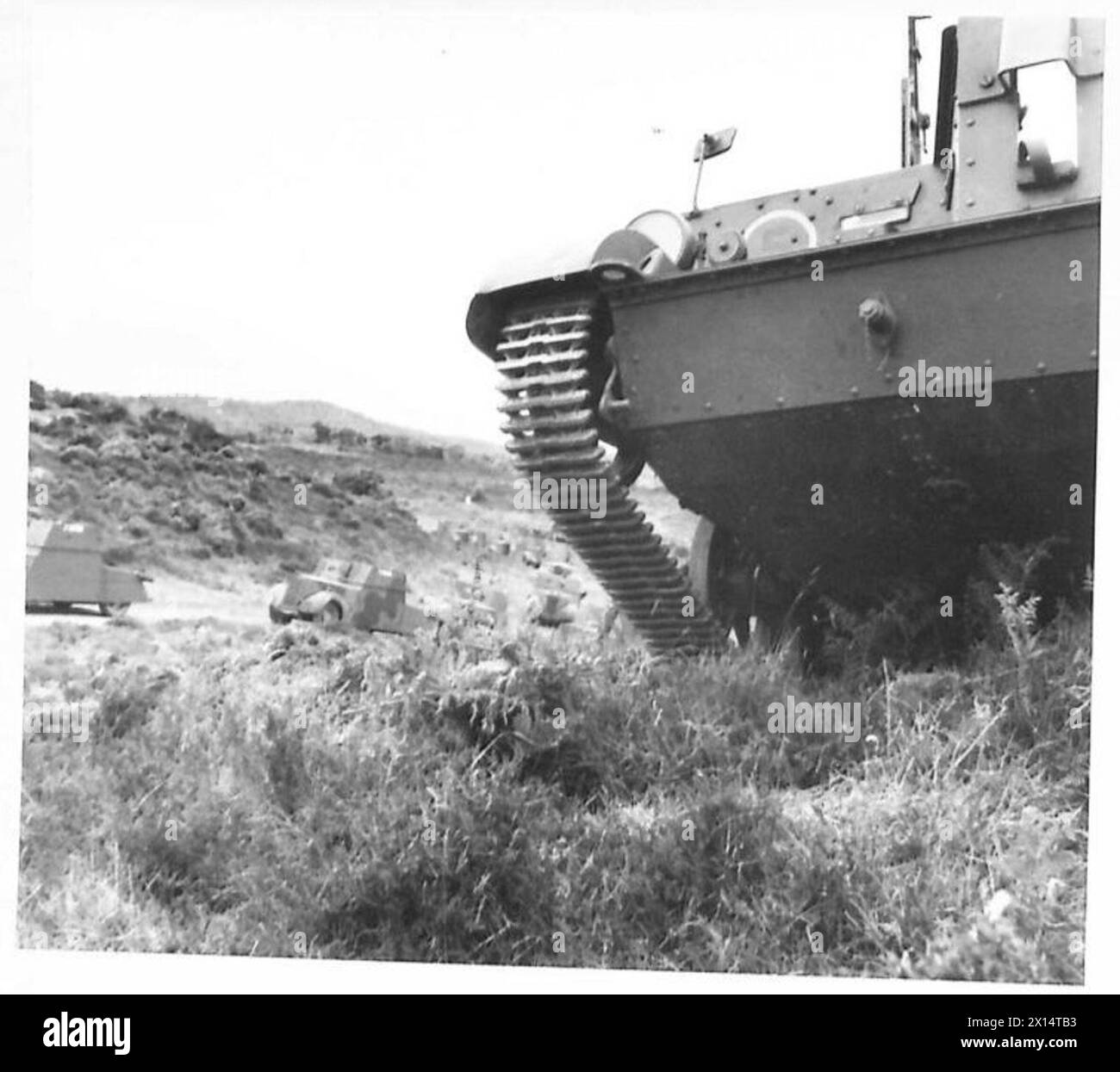 THE RECONNAISSANCE CORPS IN ACTION - An angle shot of Reconnaissance ...