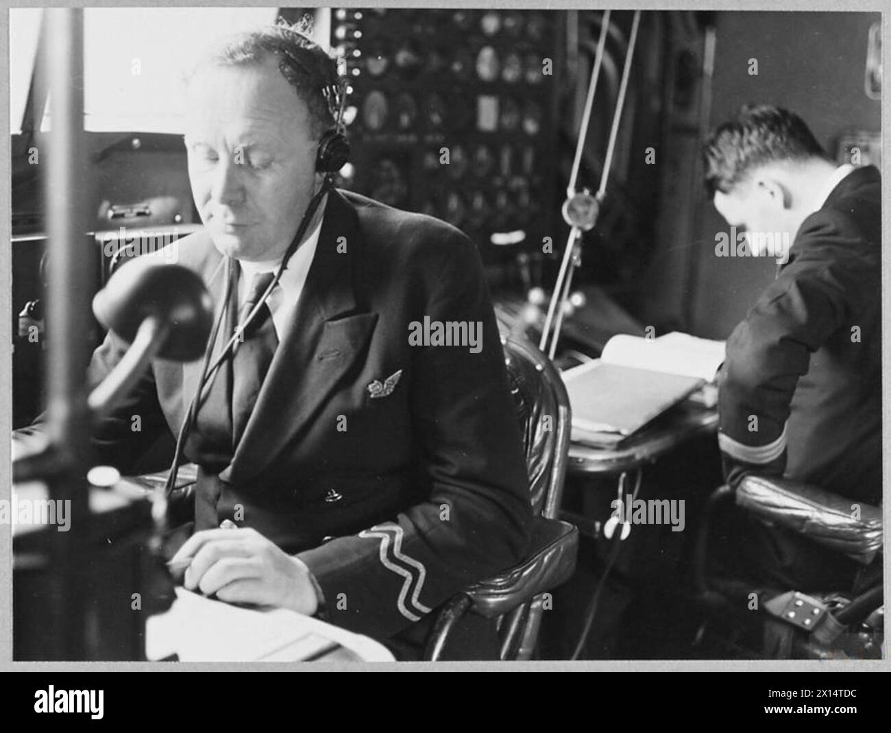 The wireless operator maintains communication with base during an ...