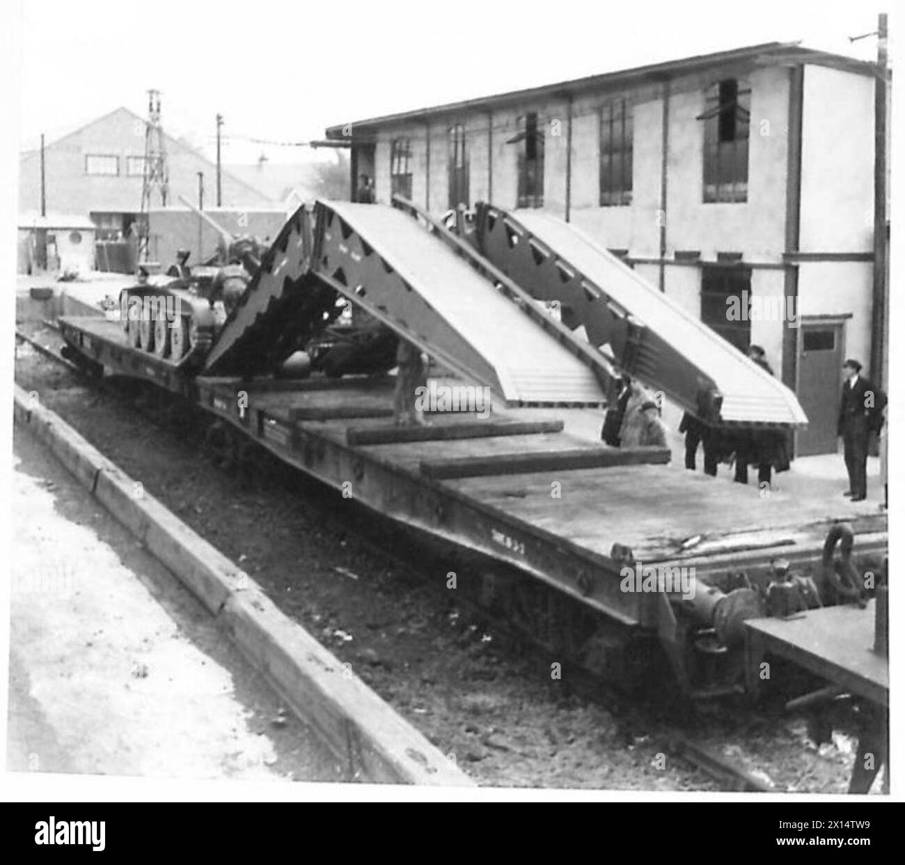 Detailed image showing the method of entraining a Scissors Bridge for ...
