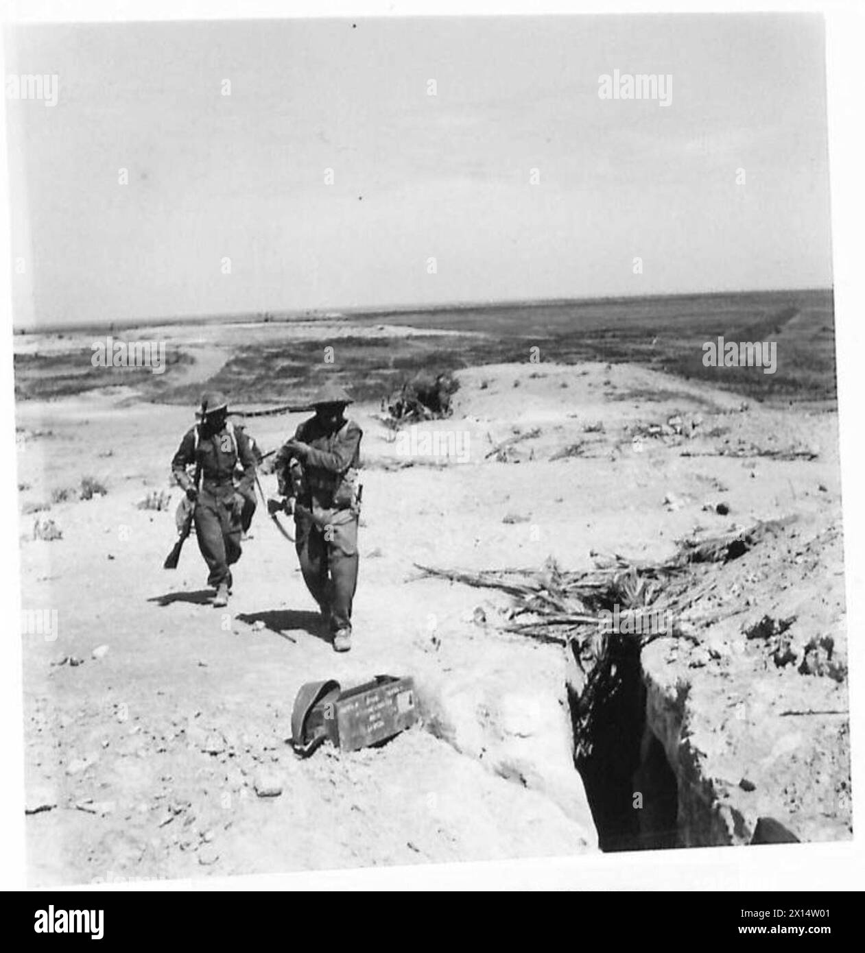 BATTLE OF THE MARETH LINE FIRST PICTURE - Part of the Mareth sector ...