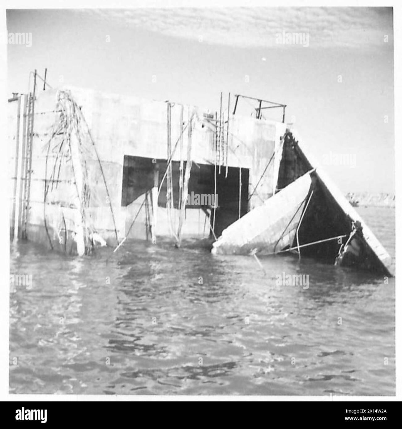 THE CONSTRUCTION OF A FLOATING PORT AT ARROMANCHES, NORMANDY ...
