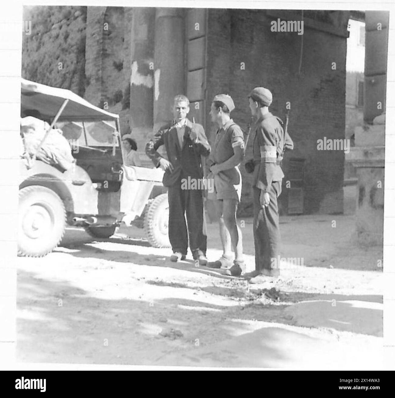 OCCUPATION OF URBINO - Three members of the strong Partisan force in ...