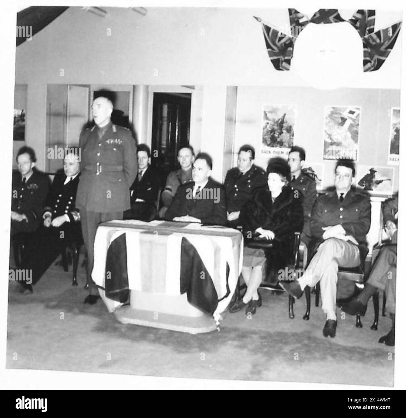 Office opening ceremony Black and White Stock Photos & Images - Alamy