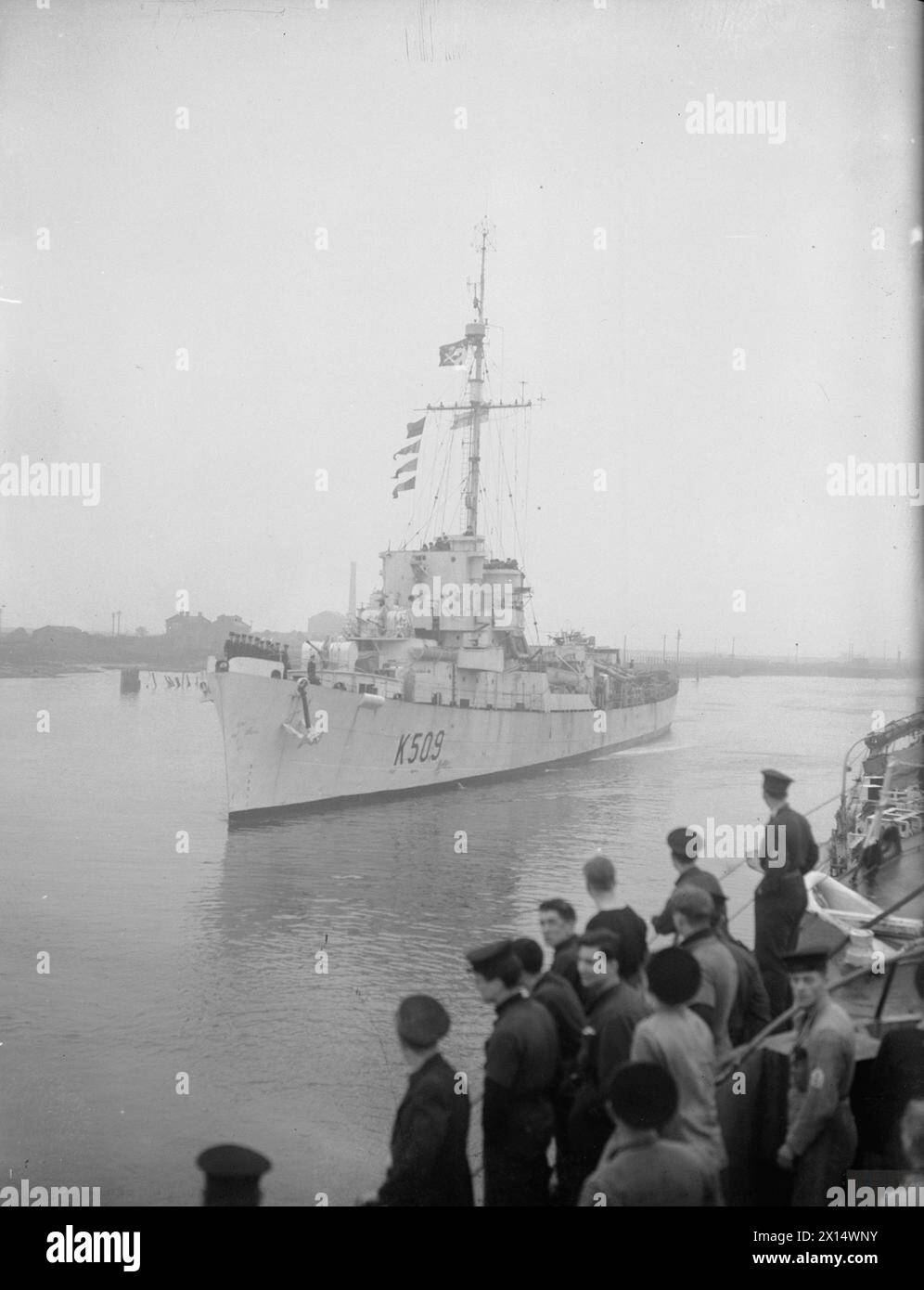 THE ROYAL NAVY DURING THE SECOND WORLD WAR - HMS CONN, Senior Officer's ...