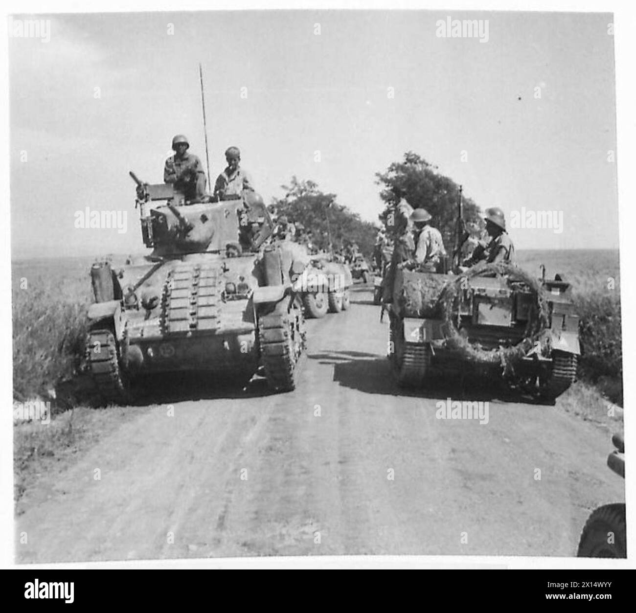 THE BRITISH ARMY IN NORTH AFRICA, SICILY, ITALY, THE BALKANS AND ...