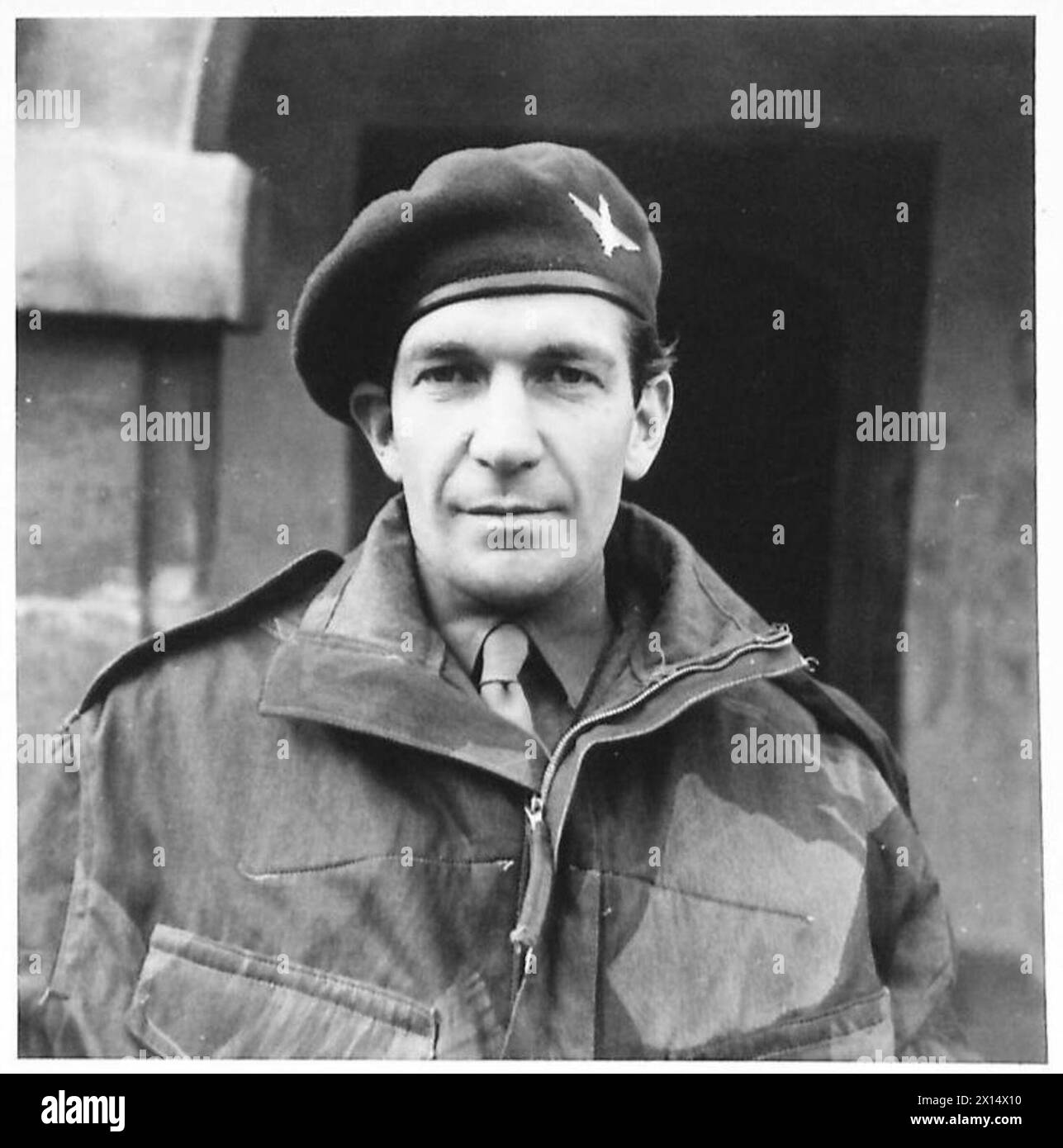 AIRBORNE OFFICERS - Lieutenant Colonel D.T.Dobie, DSO., OC 1st Para.Bn ...