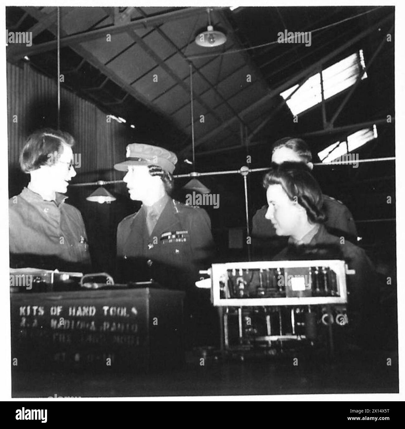 HRH THE PRINCESS ROYAL VISITS ORDNANCE DEPOT - ATS craftswomen are here ...