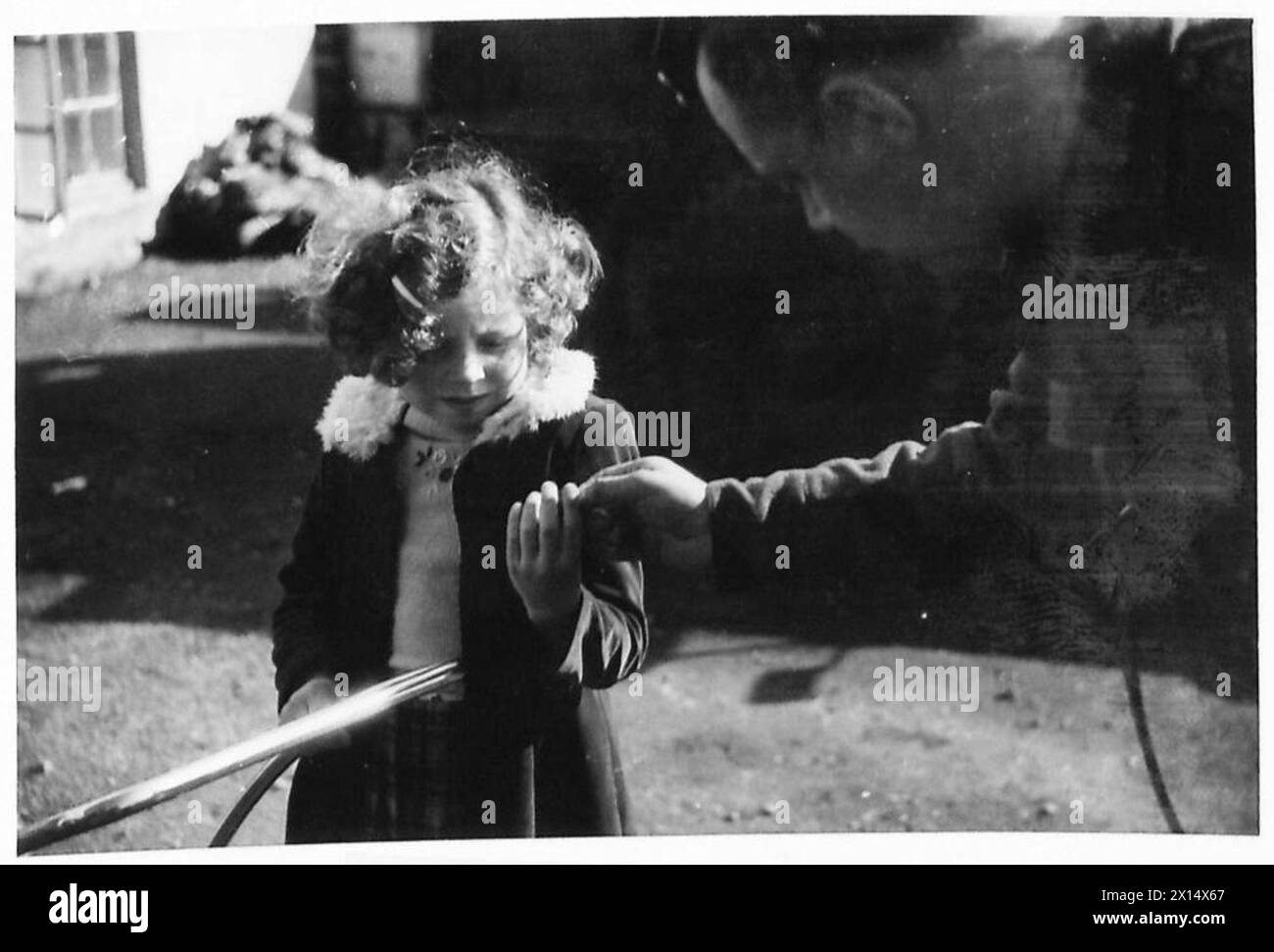 BRITISH AND CANADIAN TROOPS IN ICELAND - Children playing and ...