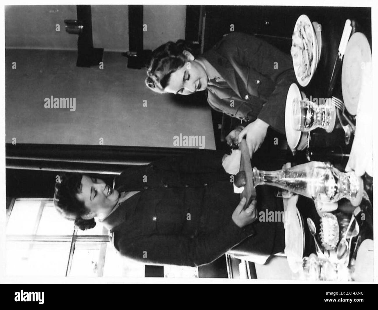Mess inspection Black and White Stock Photos & Images - Alamy