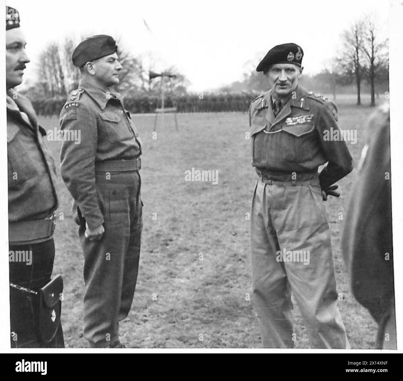 GENERAL MONTGOMERY S TOUR OF 21ST ARMY GROUP - General Montgomery ...