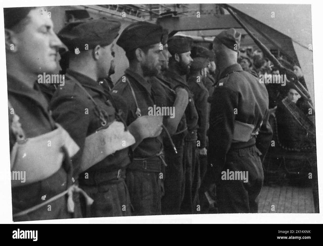 BRITISH AND CANADIAN TROOPS IN ICELAND - Marines have boat drill on ...