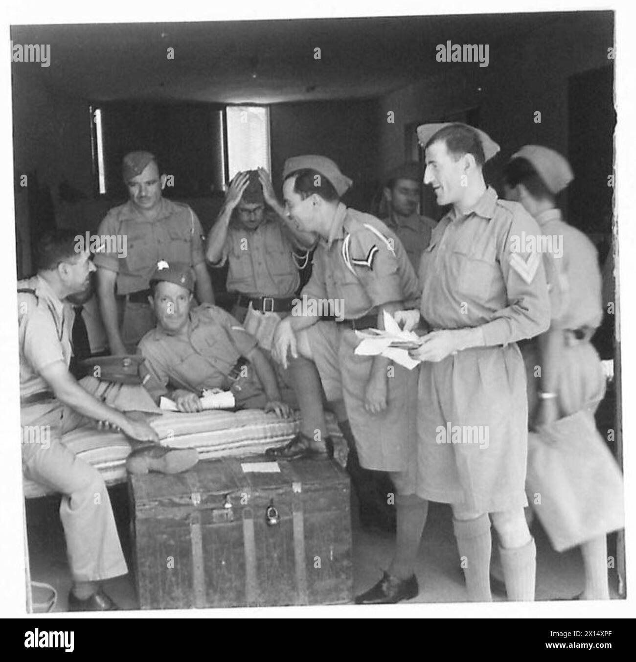 Unit in barracks Cut Out Stock Images & Pictures - Alamy