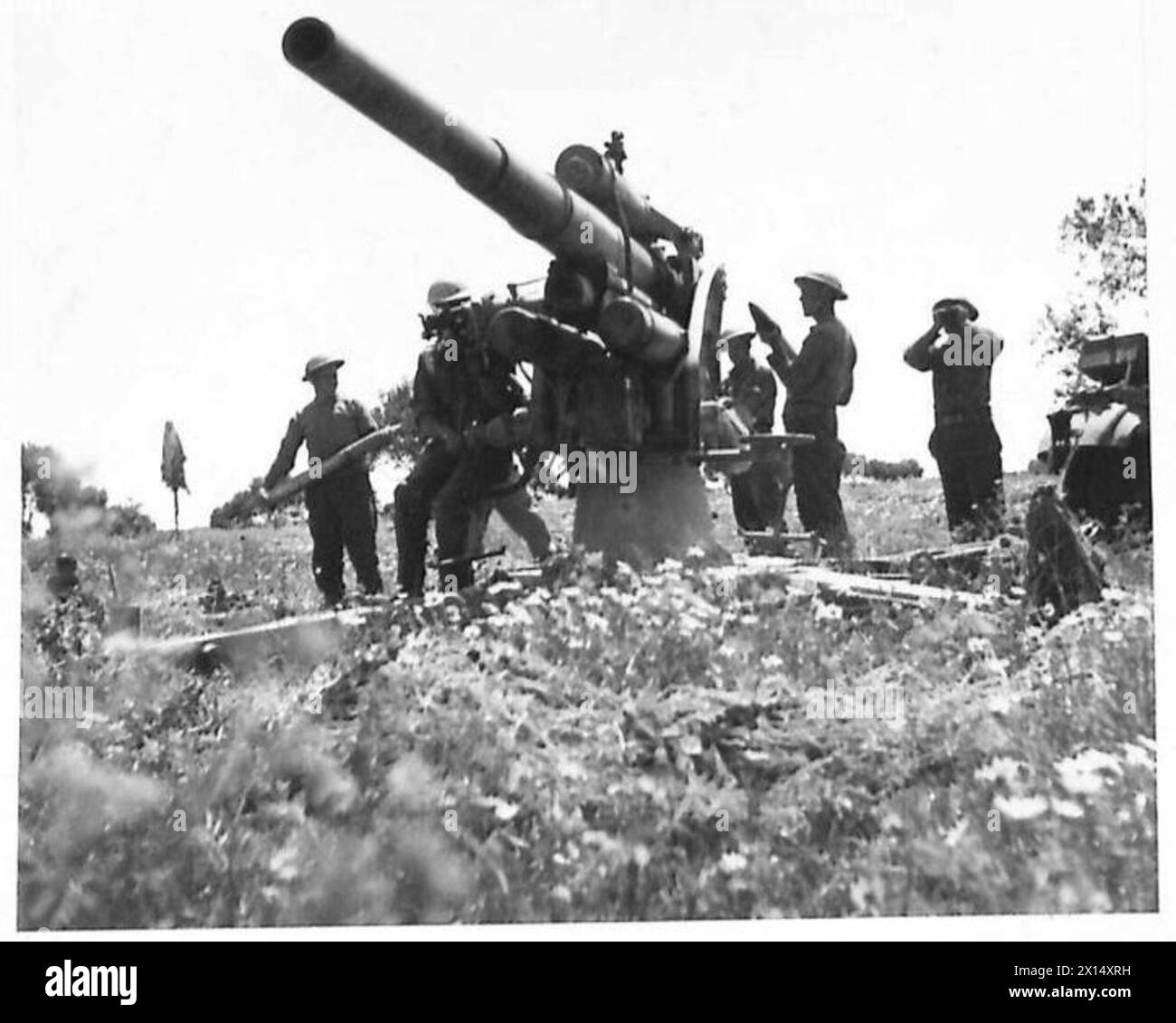 A Royal Artillery regiment attached to the New Zealand Division ...