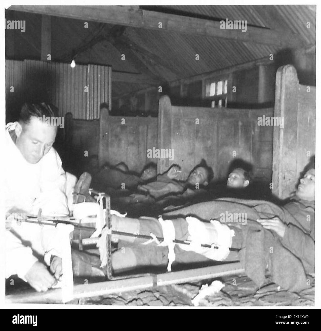 Soldier from army medical Black and White Stock Photos & Images - Alamy