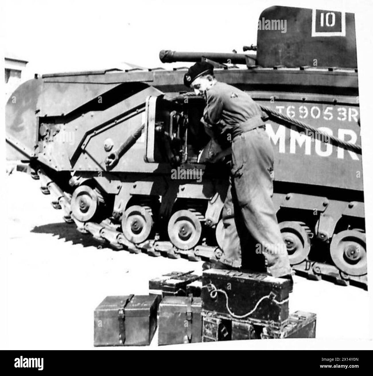 Large scale readiness exercise Black and White Stock Photos & Images ...