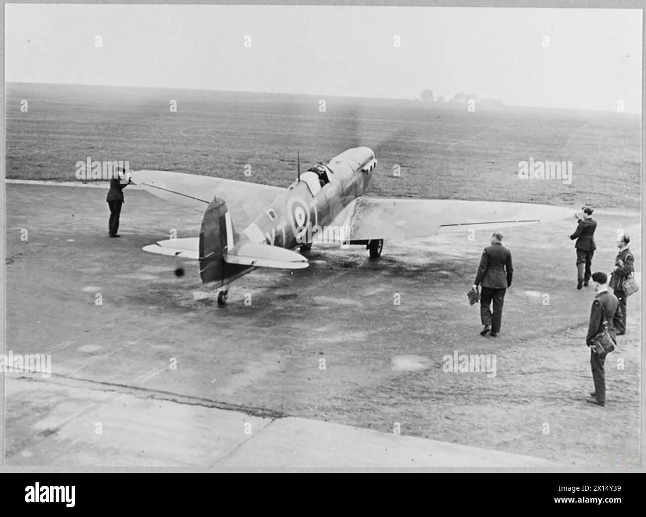 EAST INDIA SQUADRON - An East India Squadron Spitfire leaves its ...