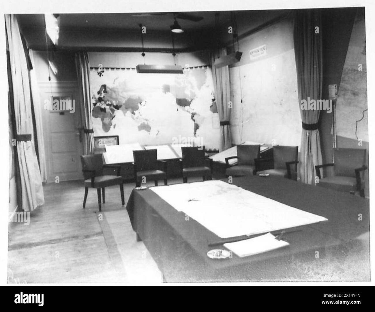 Chiefs room Black and White Stock Photos & Images - Alamy