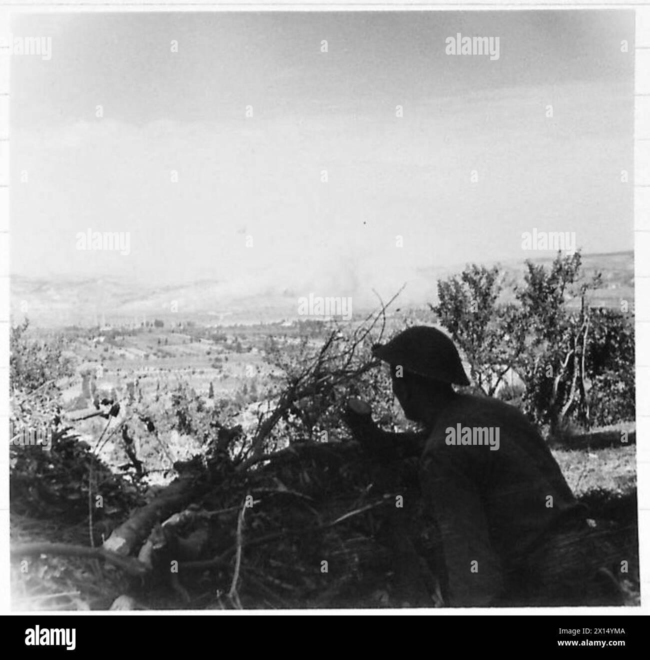 THE POLISH ARMY IN THE ITALIAN CAMPAIGN, 1943-1945 - A machine gunner ...