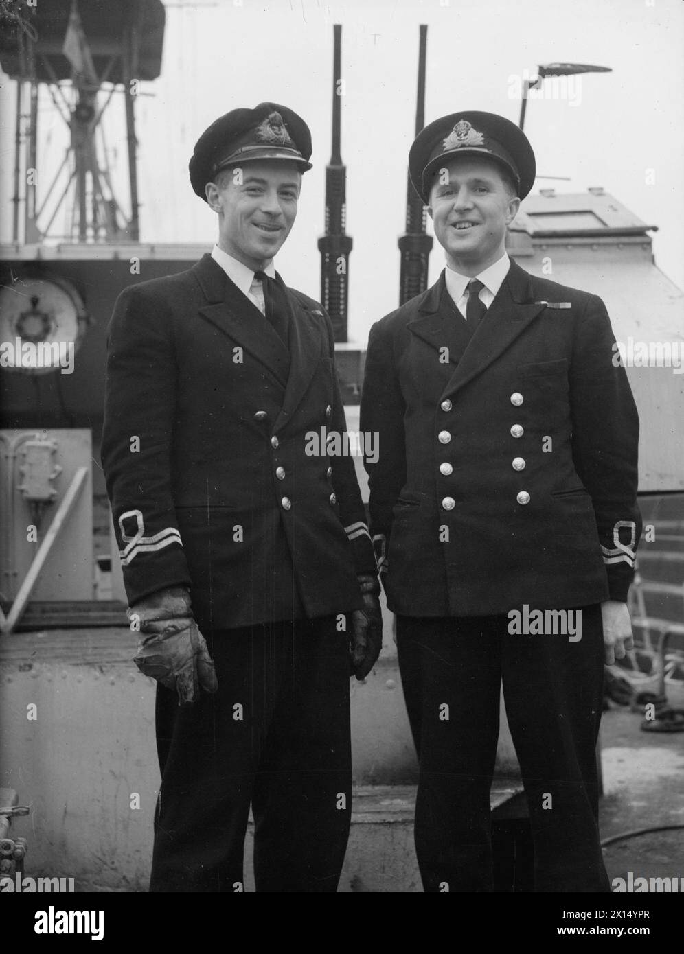 ATLANTIC RECORD BREAKERS WELCOMED HOME. 6 AND 7 MARCH 1944, LIVERPOOL ...