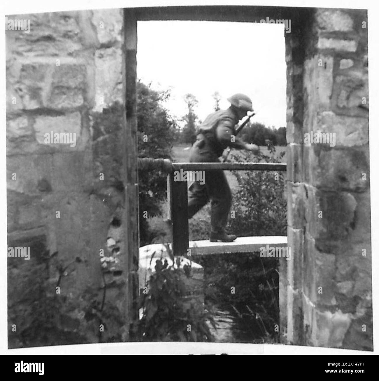 NORMANDY, VARIOUS - Support going in, in line of enemy fire while ...