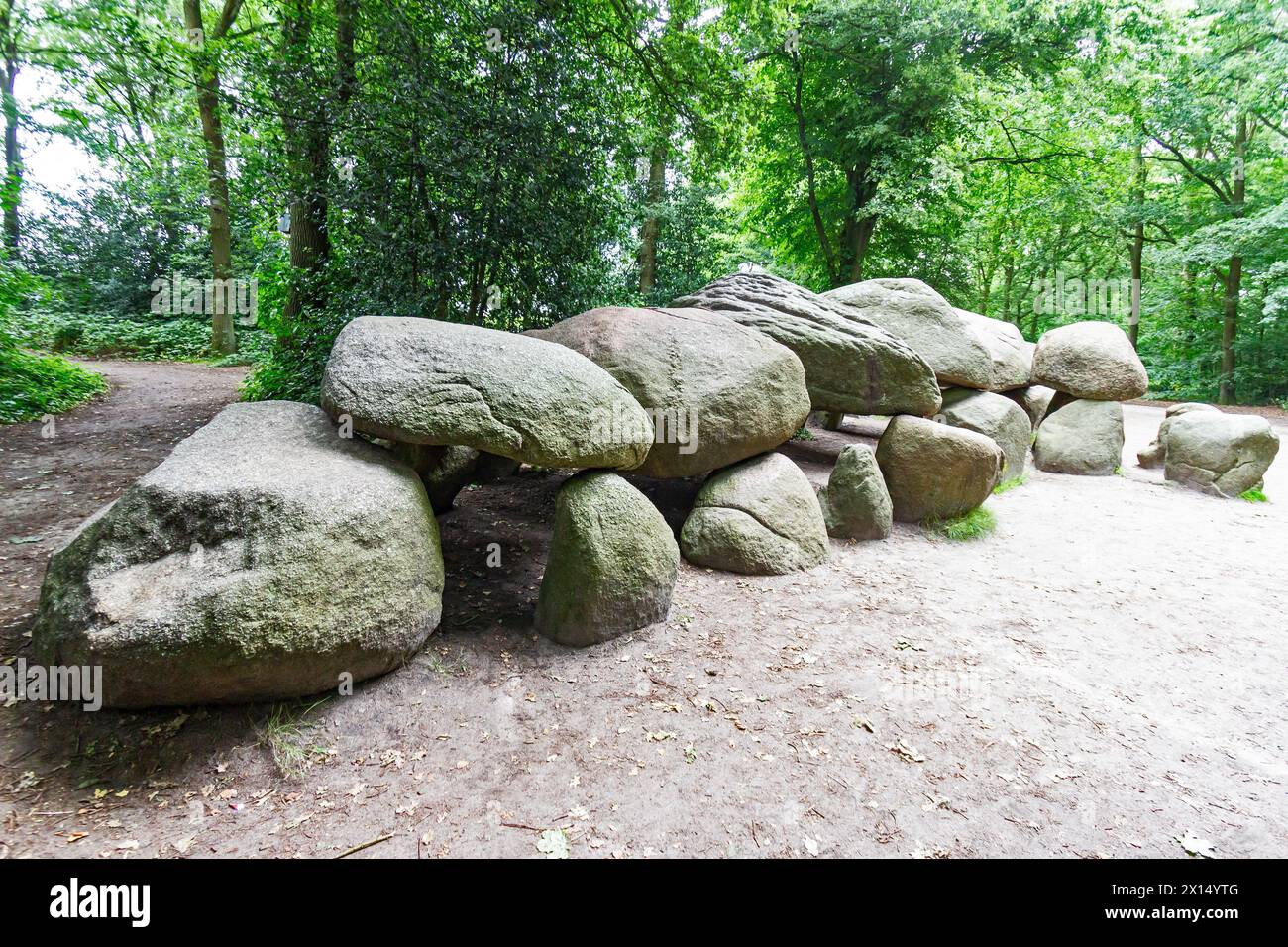 5000 year old Dolmen, a megalithic tomb and the oldest structure in The ...