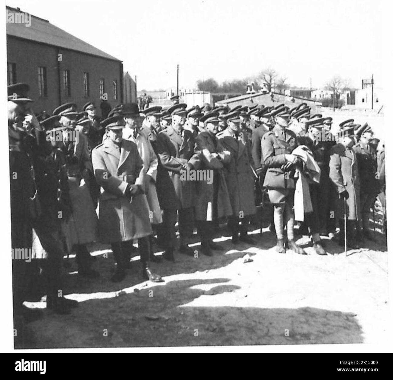 GENERALS VISIT BATTLE SCHOOL - Mr. W.S. Morrison, the Postmaster ...