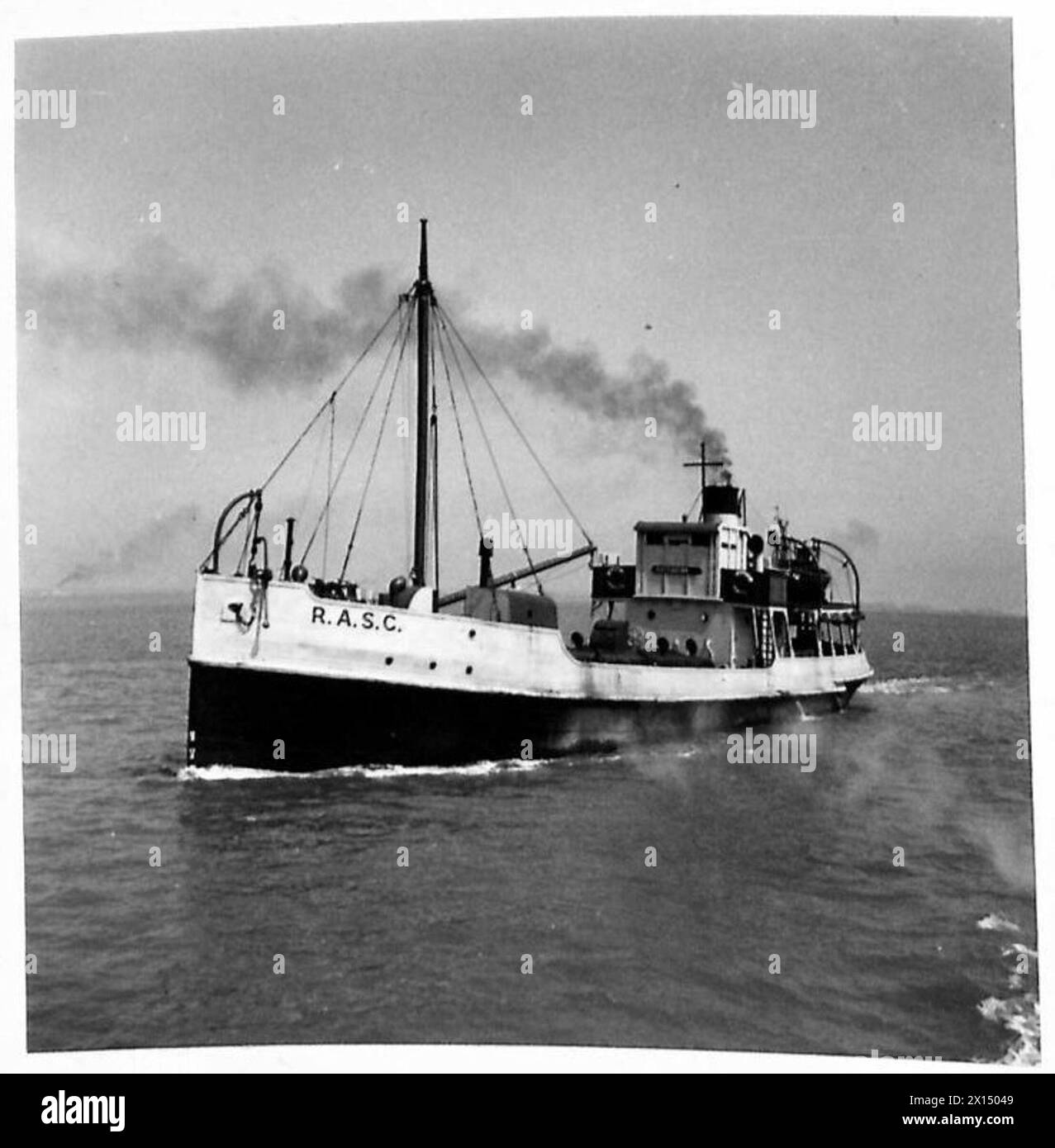 Ship support unit Black and White Stock Photos & Images - Alamy