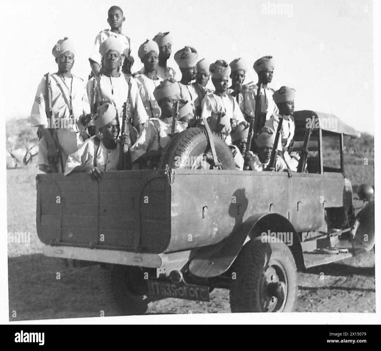 British army in sudan Black and White Stock Photos & Images - Alamy
