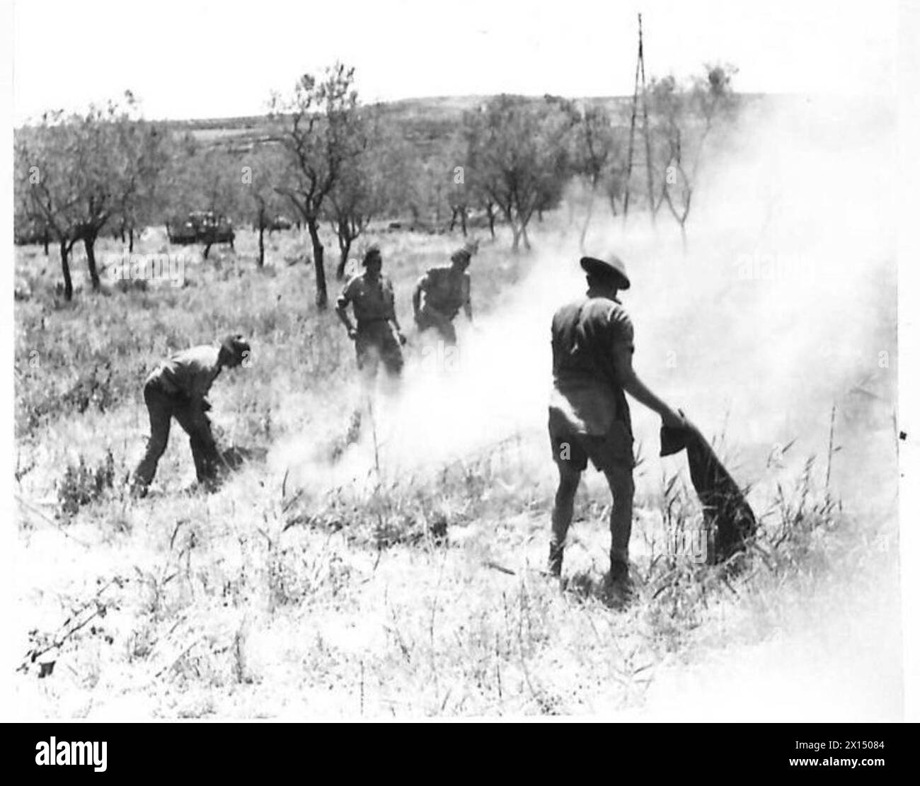 Soldiers maneuvering Cut Out Stock Images & Pictures - Alamy