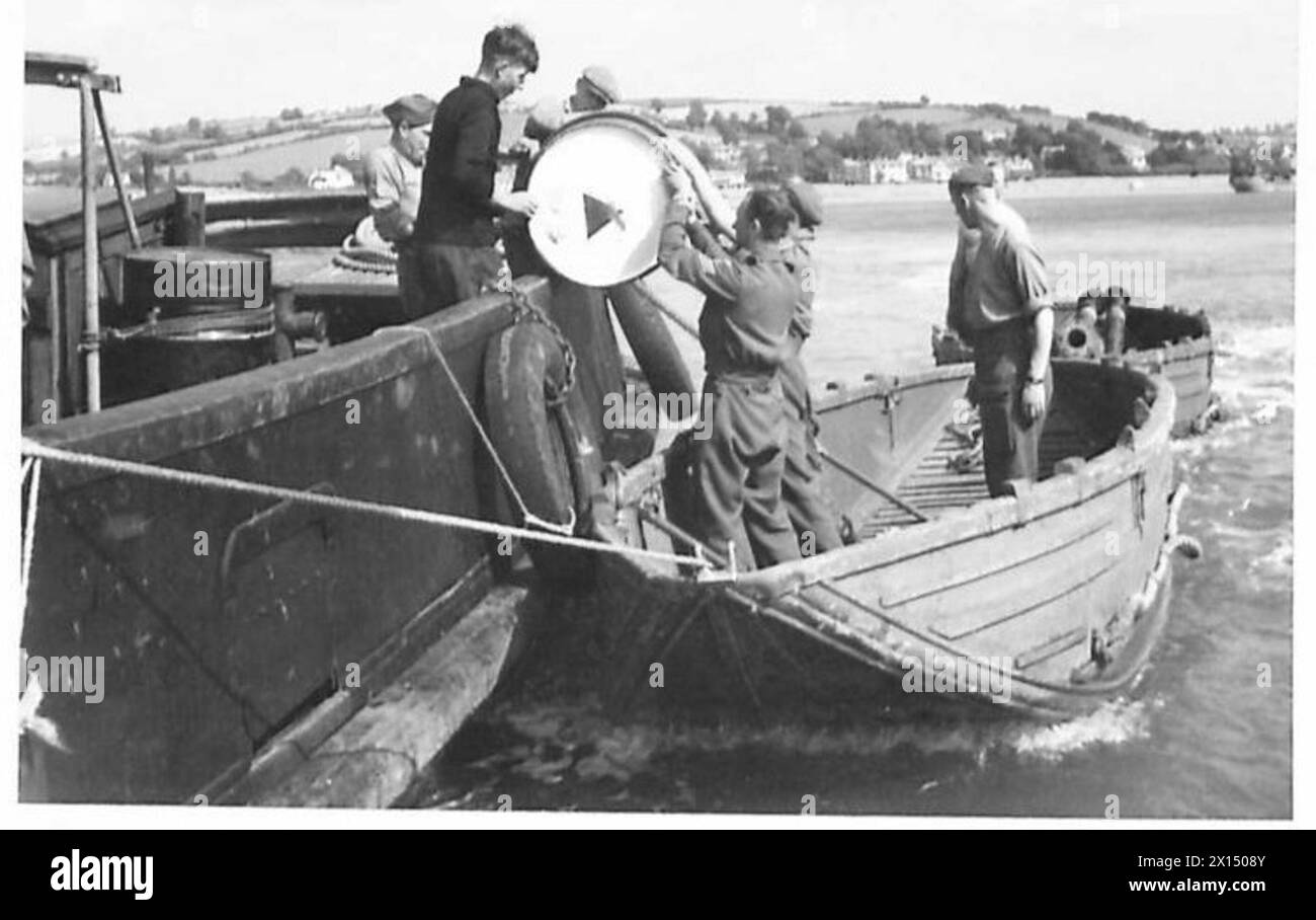 Records documenting the Punch Exercise conducted by the British Army ...