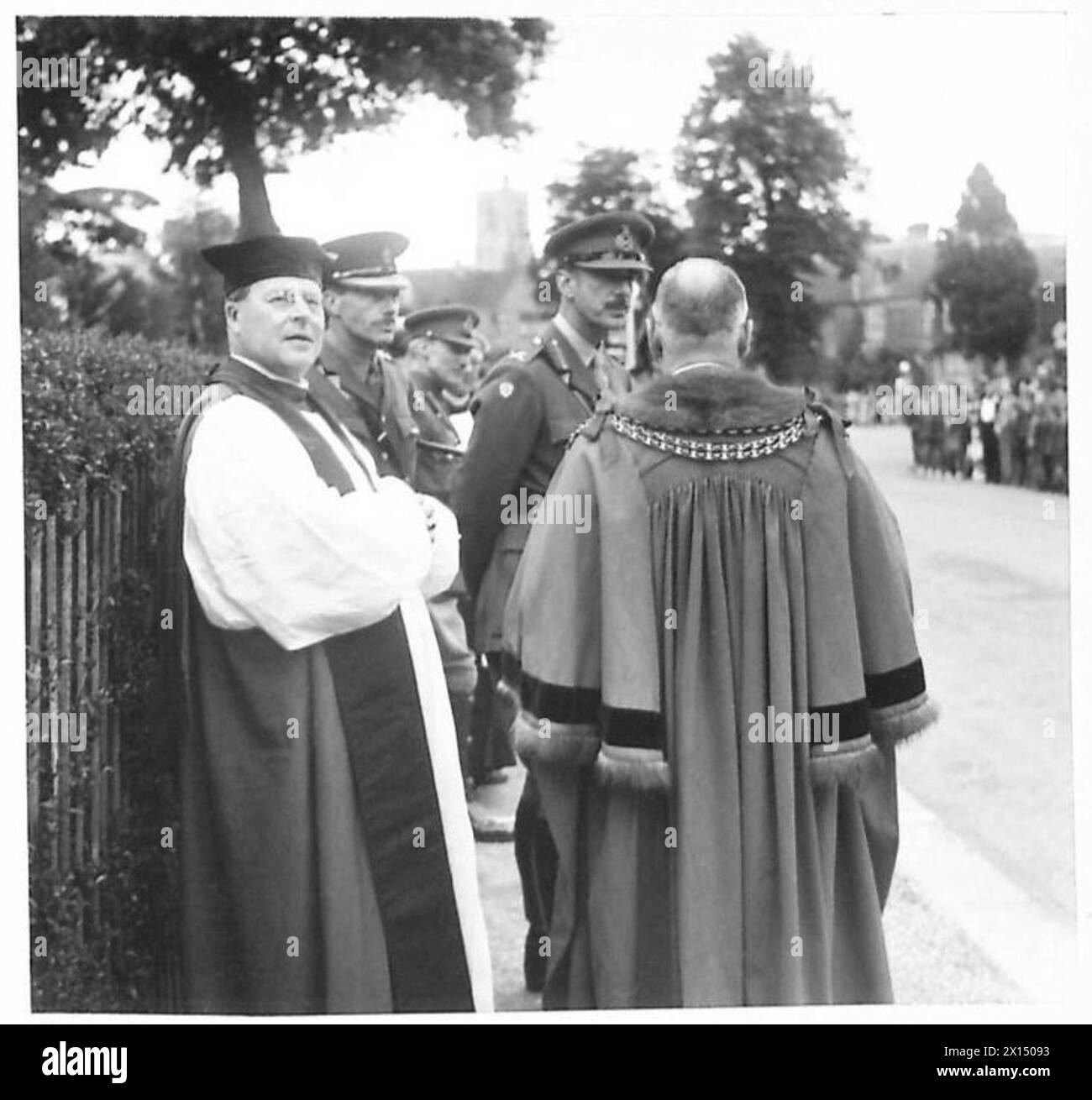 ARCHBISHOP OF CANTERBURY CONDUCTS SERVICE AT CHURCH PARADE - The ...