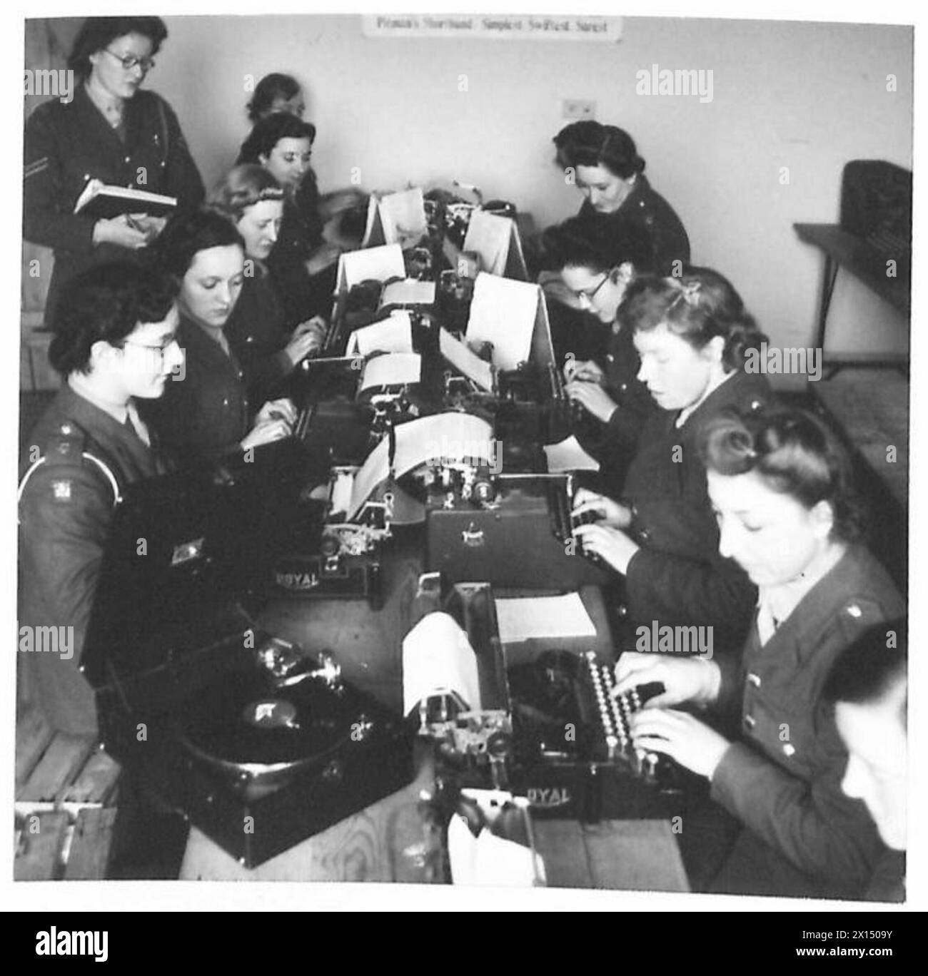 Clerical practice Black and White Stock Photos & Images - Alamy
