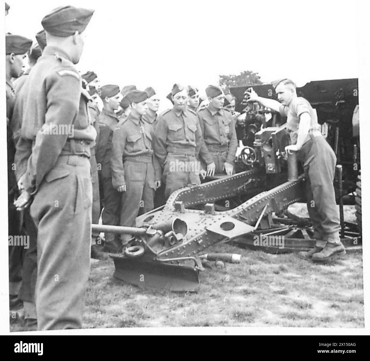 British army sergeant instructor Cut Out Stock Images & Pictures - Alamy