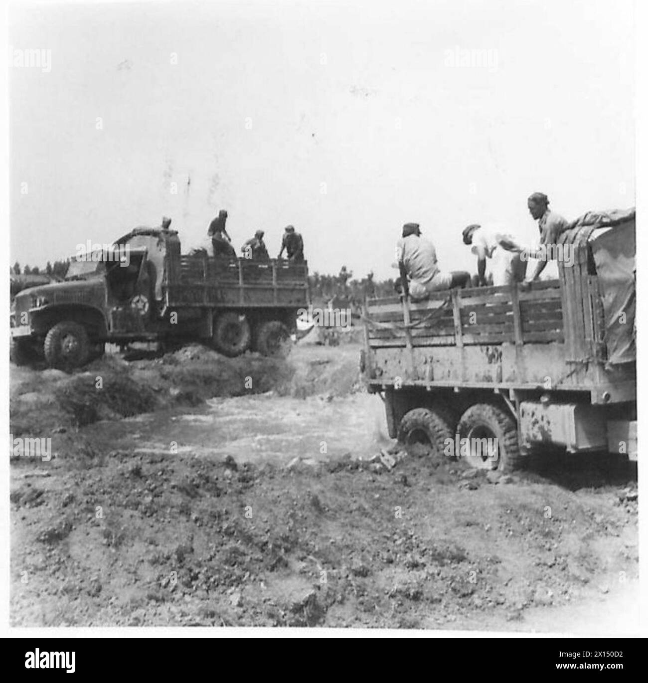 Shell craters hi-res stock photography and images - Alamy