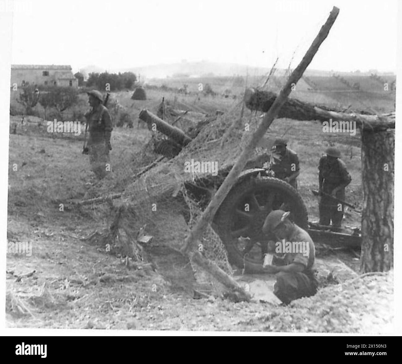 Gun pits Cut Out Stock Images & Pictures - Alamy