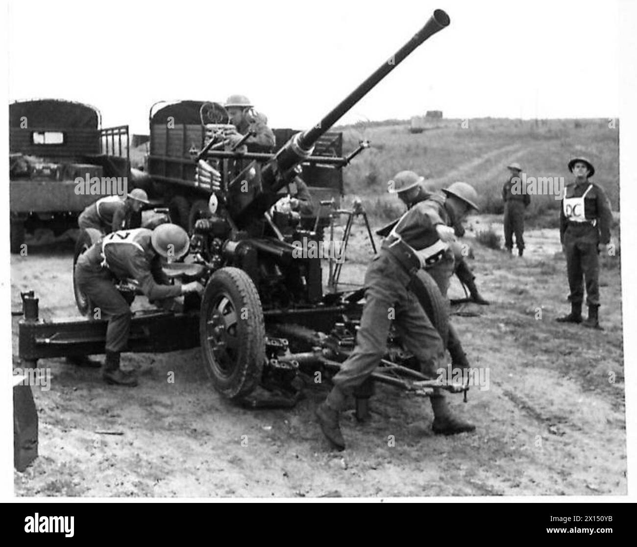 World war ii anti aircraft gun station Cut Out Stock Images & Pictures ...