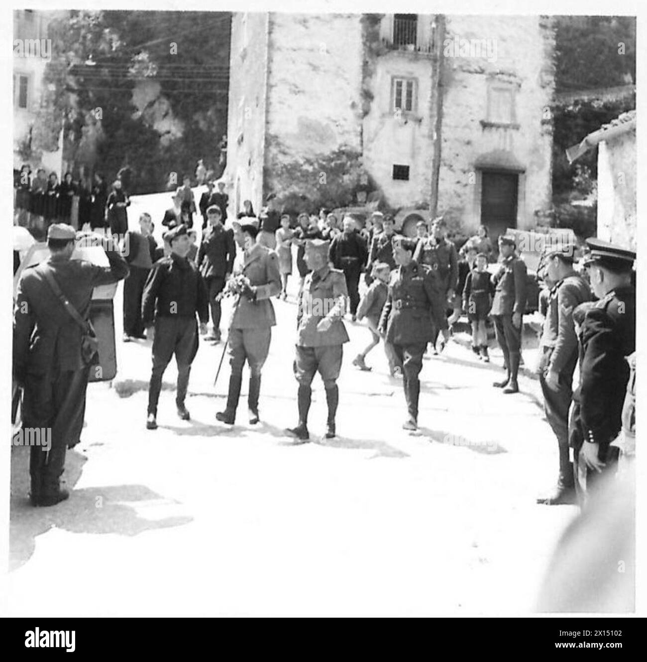 ITALY : PRINCE UMBERTO : INSPECTOR ITALIAN CORPS OF LIBERATION - Prince ...