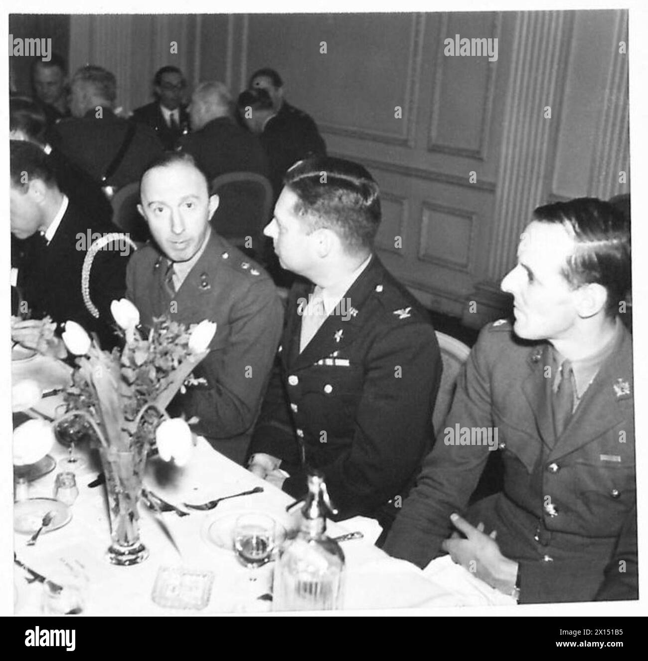 American british cooperation Black and White Stock Photos & Images - Alamy