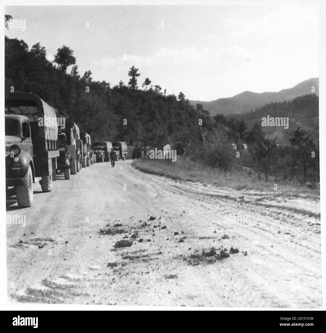 EIGHTH ARMY : DEMOLITIONS BEFORE THE GOTHIC LINE - A long line of ...