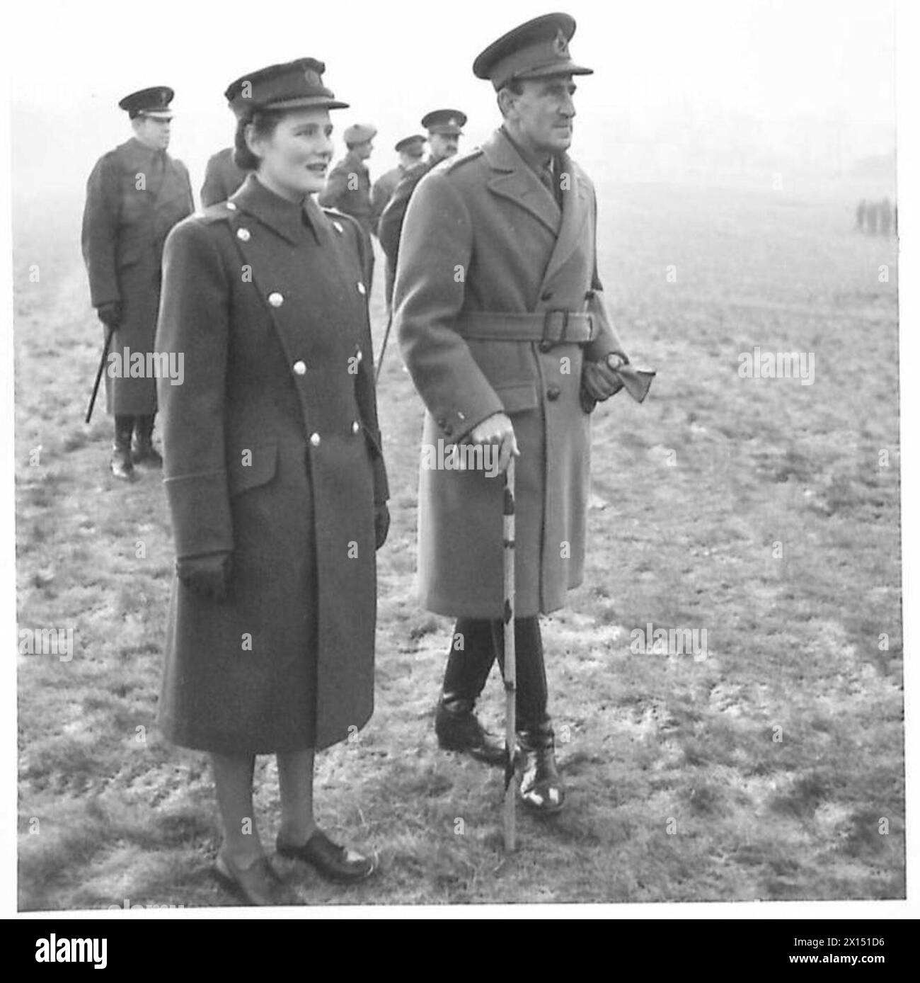 The Prime Minister observes infantry training with 2nd Sub. Mary ...