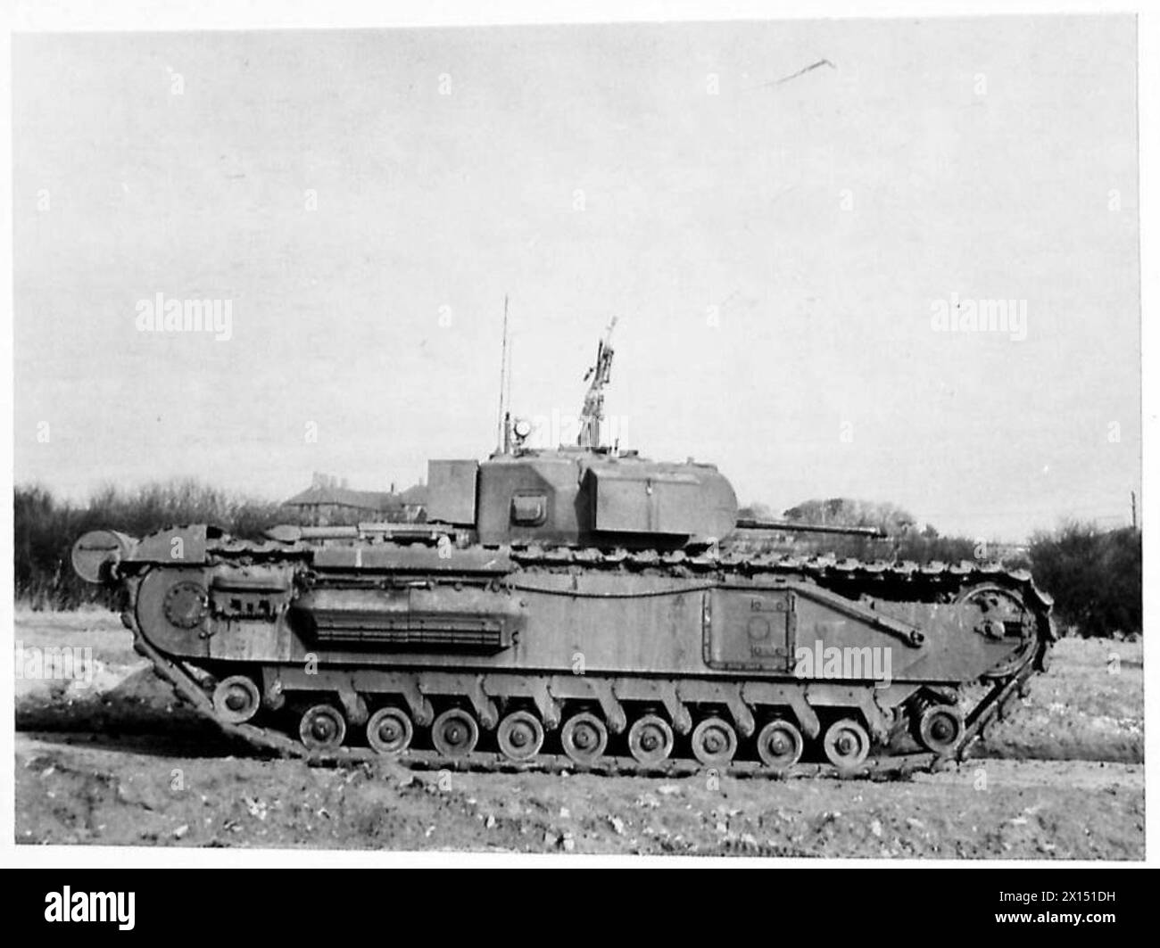 TANK SERIES - Infantry Tank Mk.IV - Churchill , British Army Stock ...