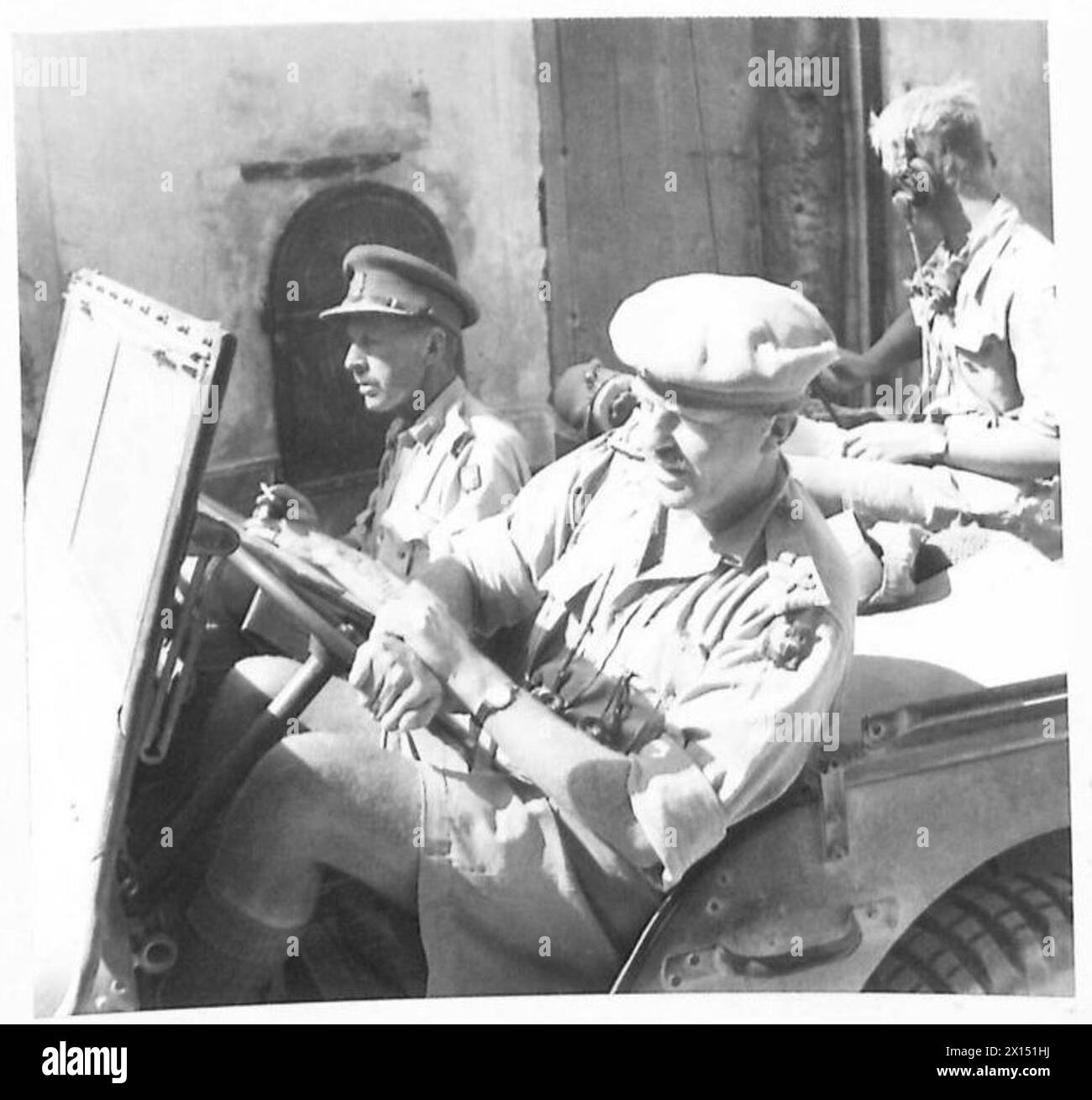 78TH DIVISION ATTACK ENEMY POSITIONS AT ADRANO - Major General Eveleigh ...